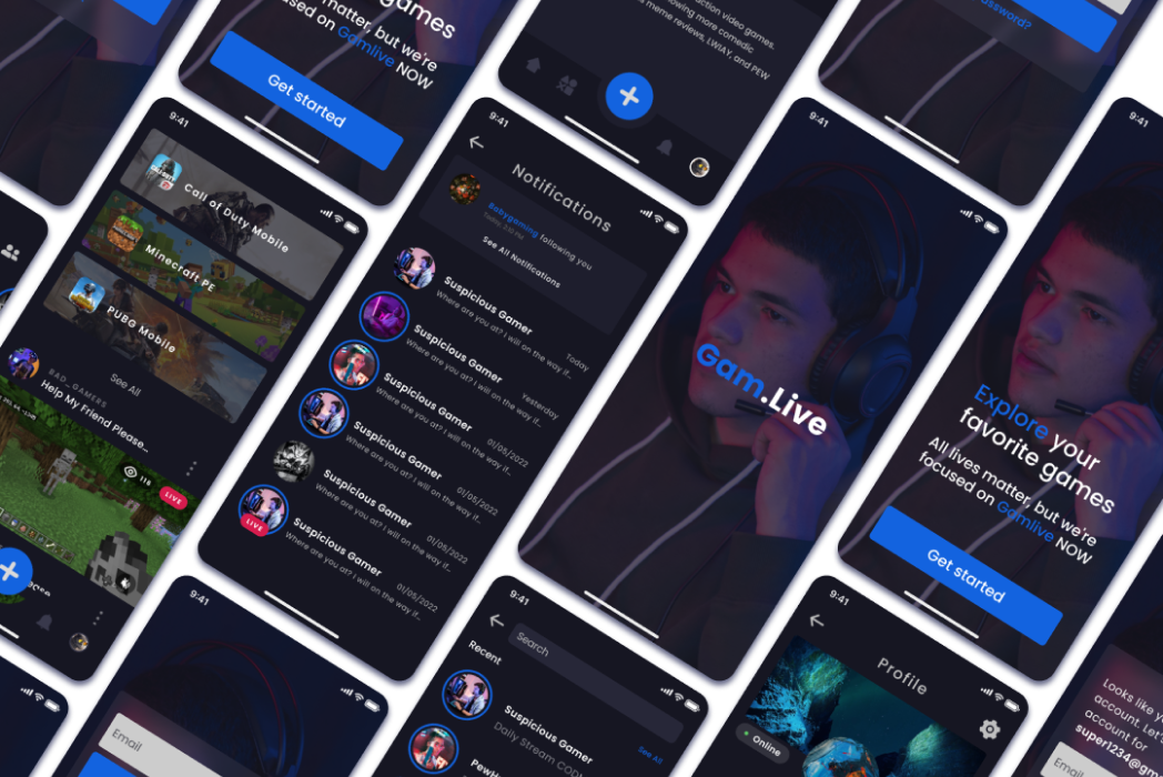 Game Live Streaming Mobile app | BuildWithAngga Game Live Streaming Mobile app | BuildWithAngga